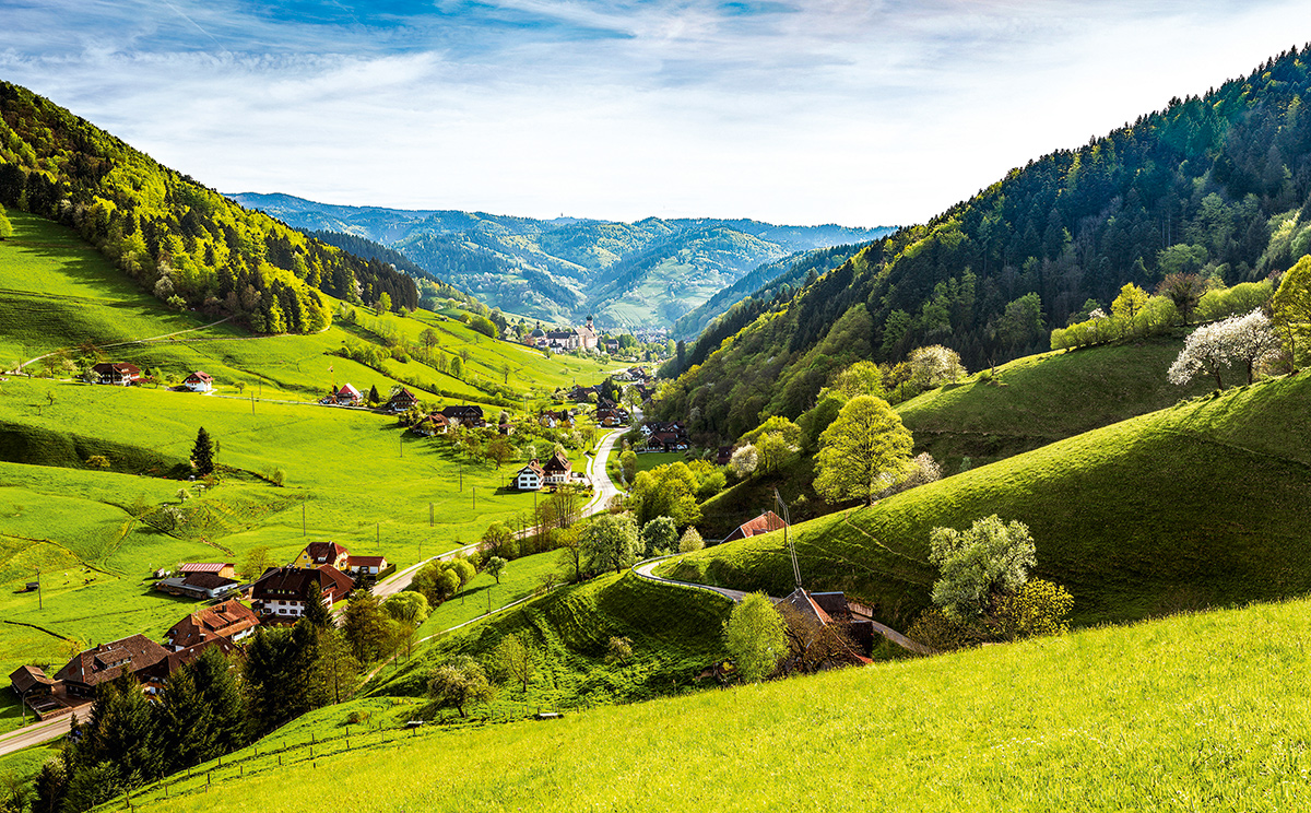 Der Schwarzwald Panorama Radweg Radweg Reisen