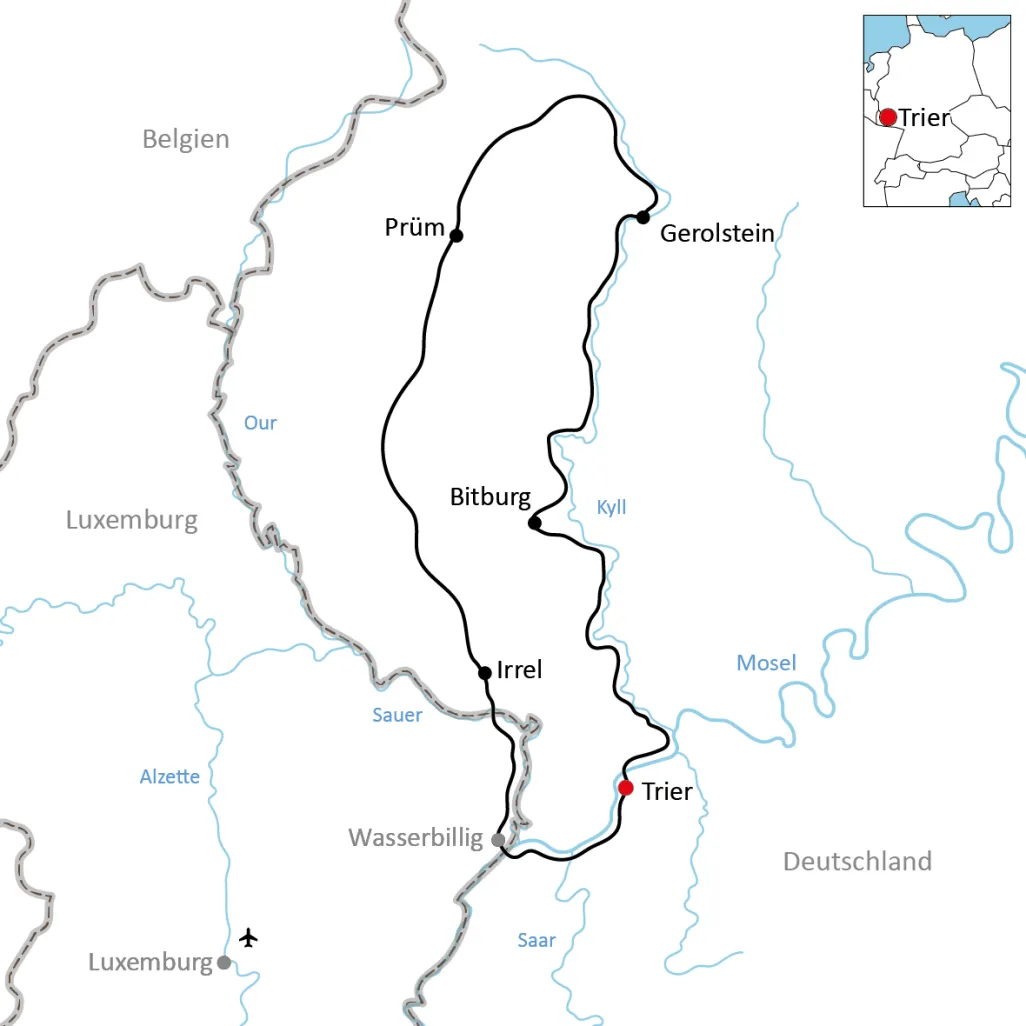 Der Kyll-Radweg | Radweg-Reisen